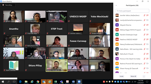 10 New members attend the Fifth Virtual Global Collective meet